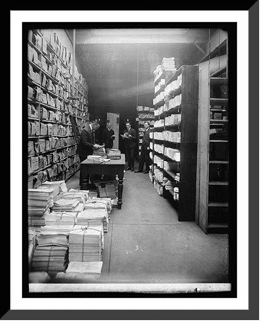 Historic Framed Print, U.S. Capitol, store room, [Washington, D.C.], 17 ...