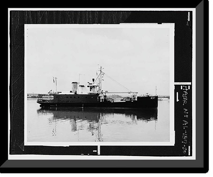 Historic Framed Print, U.S. Coast Guard Cutter WHITE PINE, U.S. Coast ...