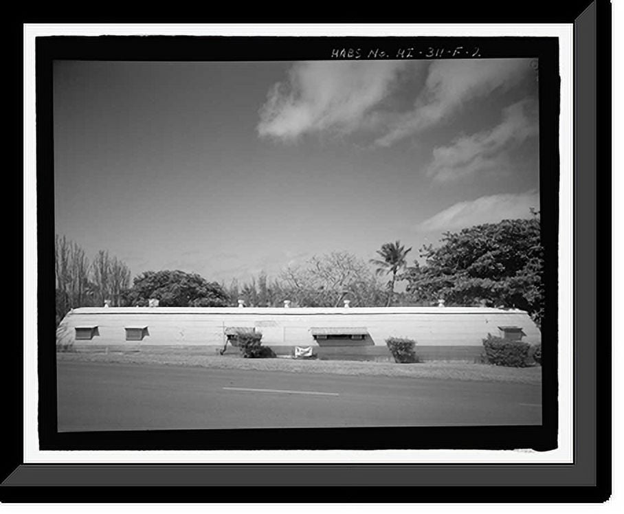 Historic Framed Print, U.S. Marine Corps Base Hawaii, Kaneohe Bay, Golf ...
