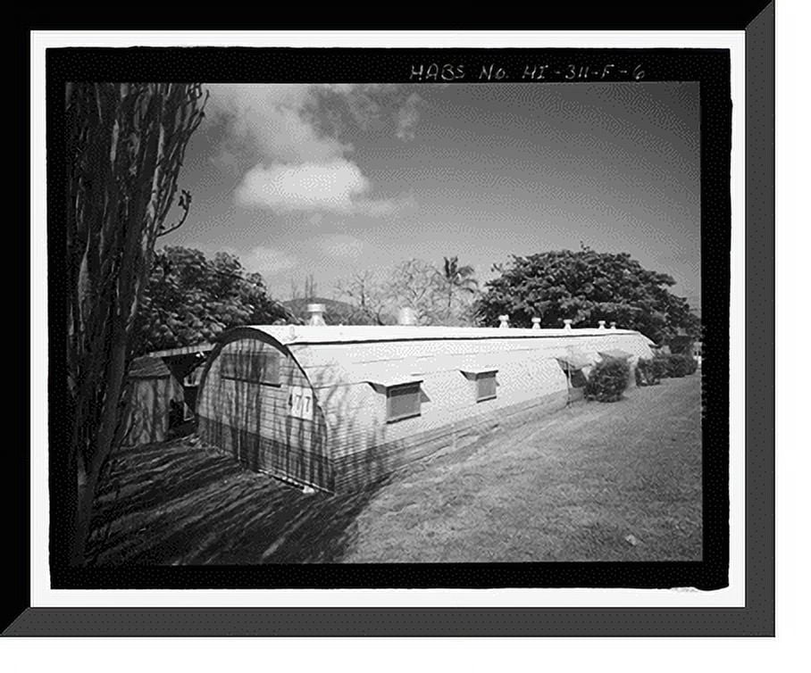 Historic Framed Print, U.S. Marine Corps Base Hawaii, Kaneohe Bay, Golf ...