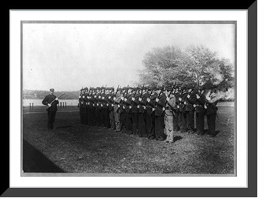 Historic Framed Print, U.S. Naval Academy, Annapolis: the awkward squad ...