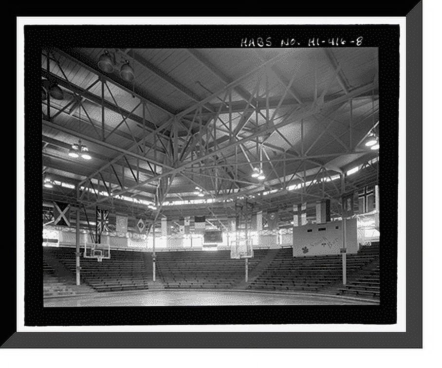Historic Framed Print, U.S. Naval Base, Pearl Harbor, Bloch Recreation ...