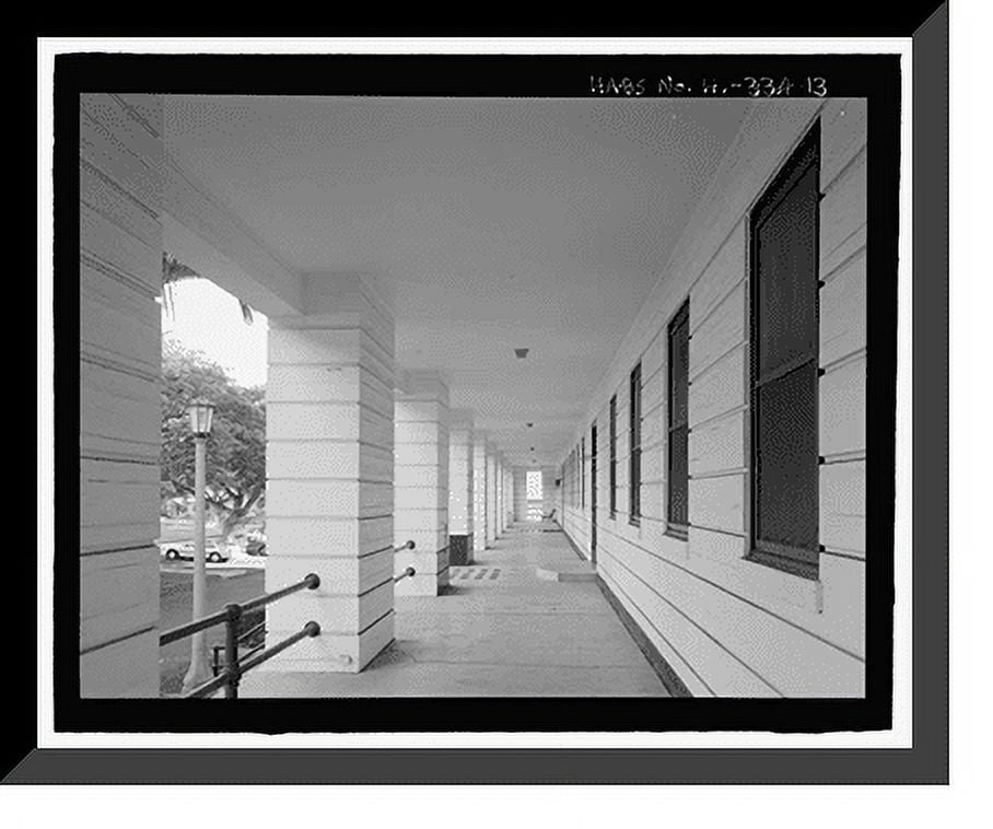 Historic Framed Print, U.S. Naval Base, Pearl Harbor, Enlisted Men's ...