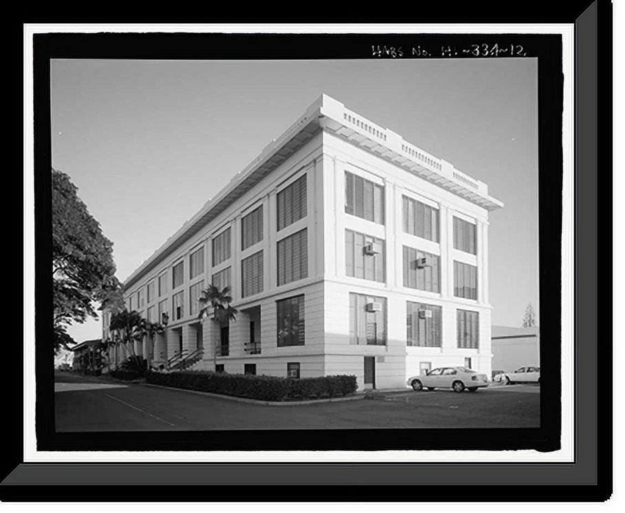 Historic Framed Print, U.S. Naval Base, Pearl Harbor, Enlisted Men's ...