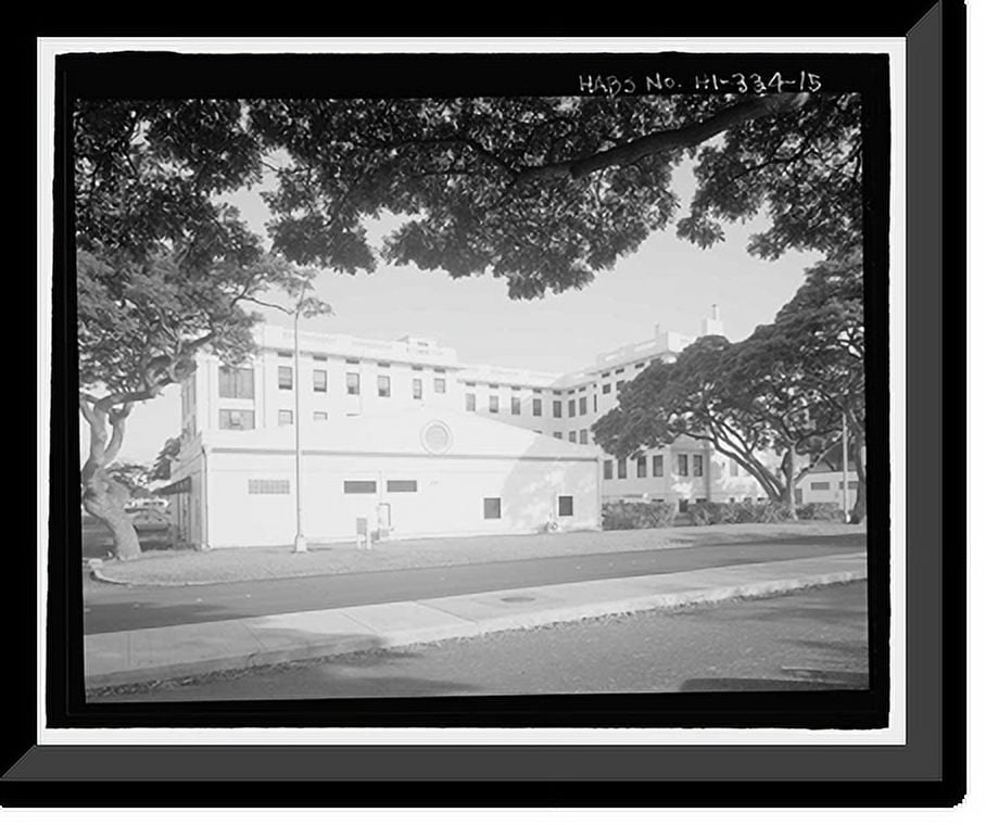 Historic Framed Print, U.S. Naval Base, Pearl Harbor, Enlisted Men's ...