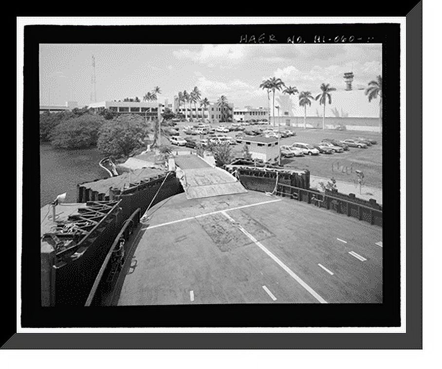 Historic Framed Print, U.S. Naval Base, Pearl Harbor, Ferry Landing ...