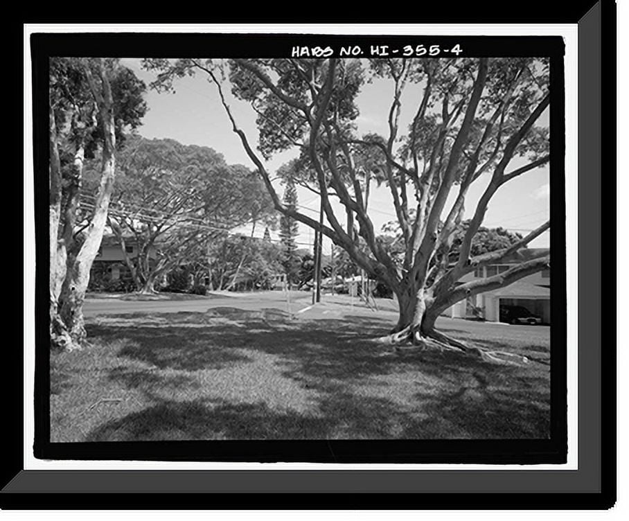 Historic Framed Print, U.S. Naval Base, Pearl Harbor, Naval Housing ...