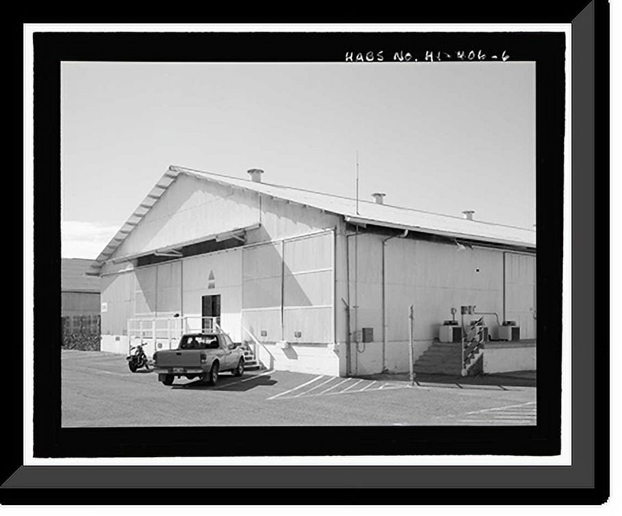 Historic Framed Print, U.S. Naval Base, Pearl Harbor, Storehouse for ...
