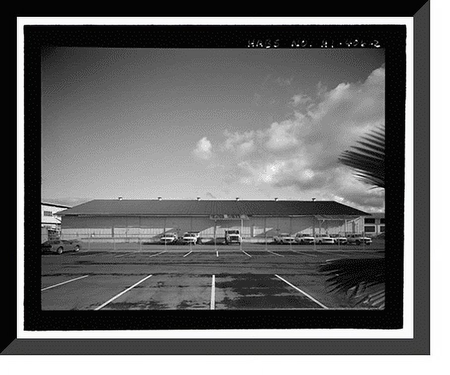 Historic Framed Print, U.S. Naval Base, Pearl Harbor, Storehouse for ...