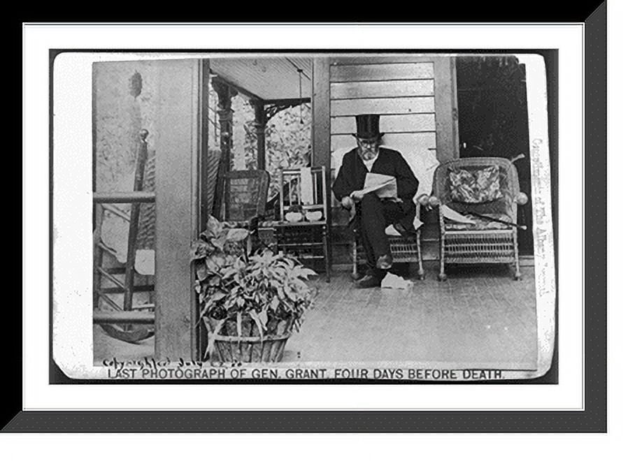 Historic Framed Print, [Ulysses S. Grant, full length portrait, seated ... Historic Framed Print, [Ulysses S. Grant, full length portrait, seated ...