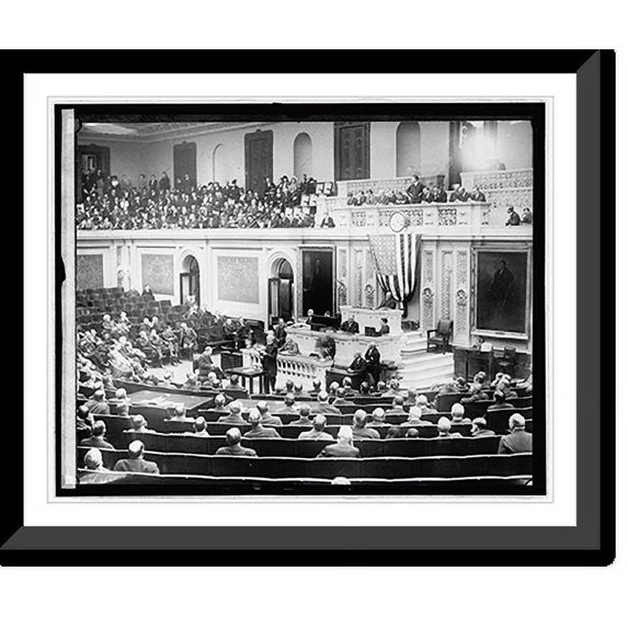 Historic Framed Print, Uncle Joe on floor of House, [Washington, D.C ...