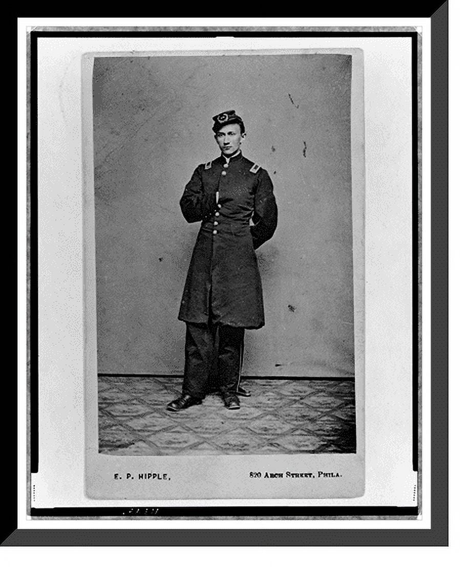 Historic Framed Print, [Unidentified Union officer, full-length ...
