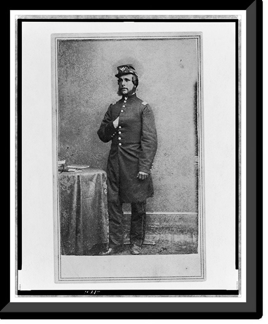 Historic Framed Print, [Unidentified Union officer, full-length ...
