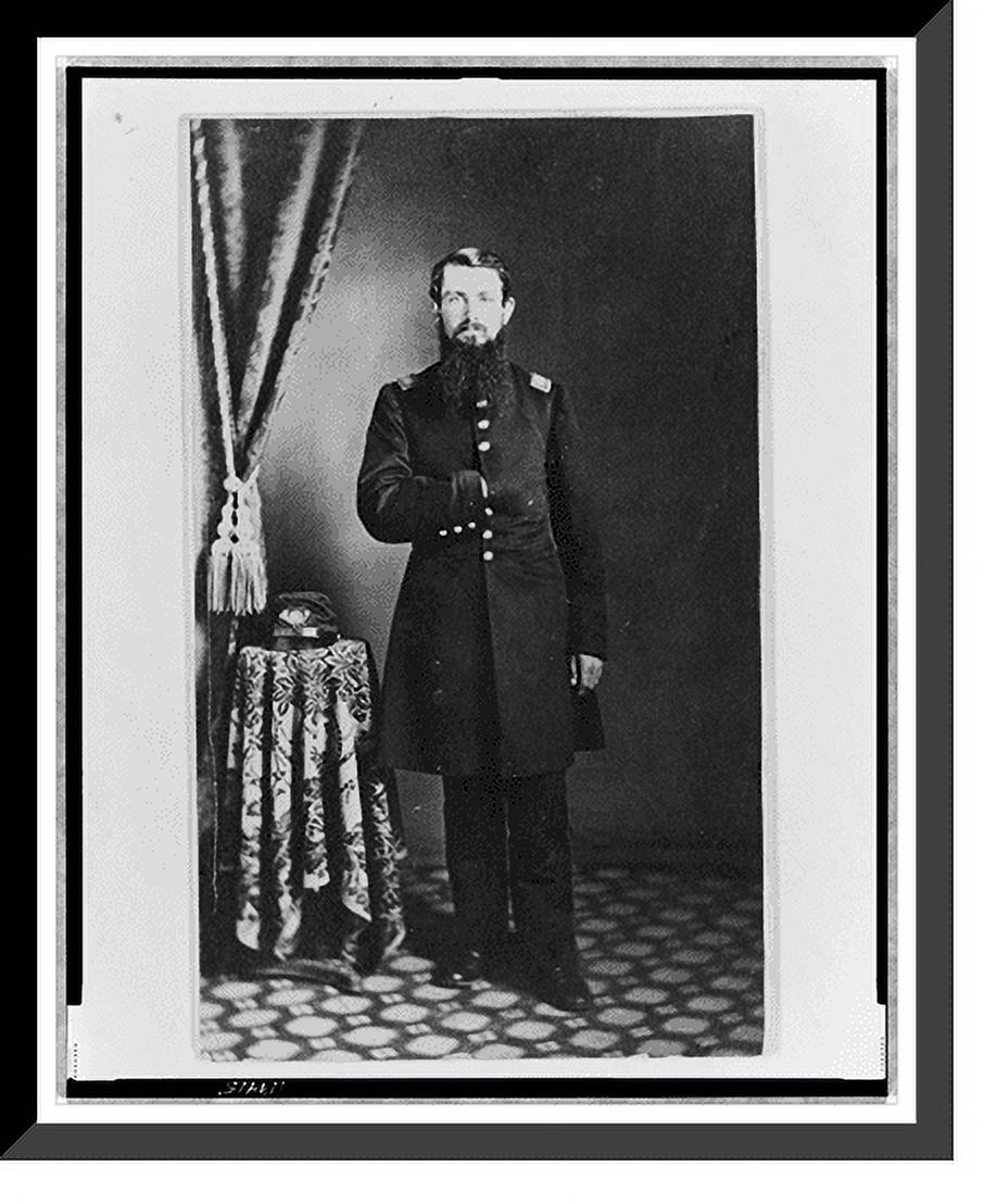 Historic Framed Print, [Unidentified Union officer, full-length ...