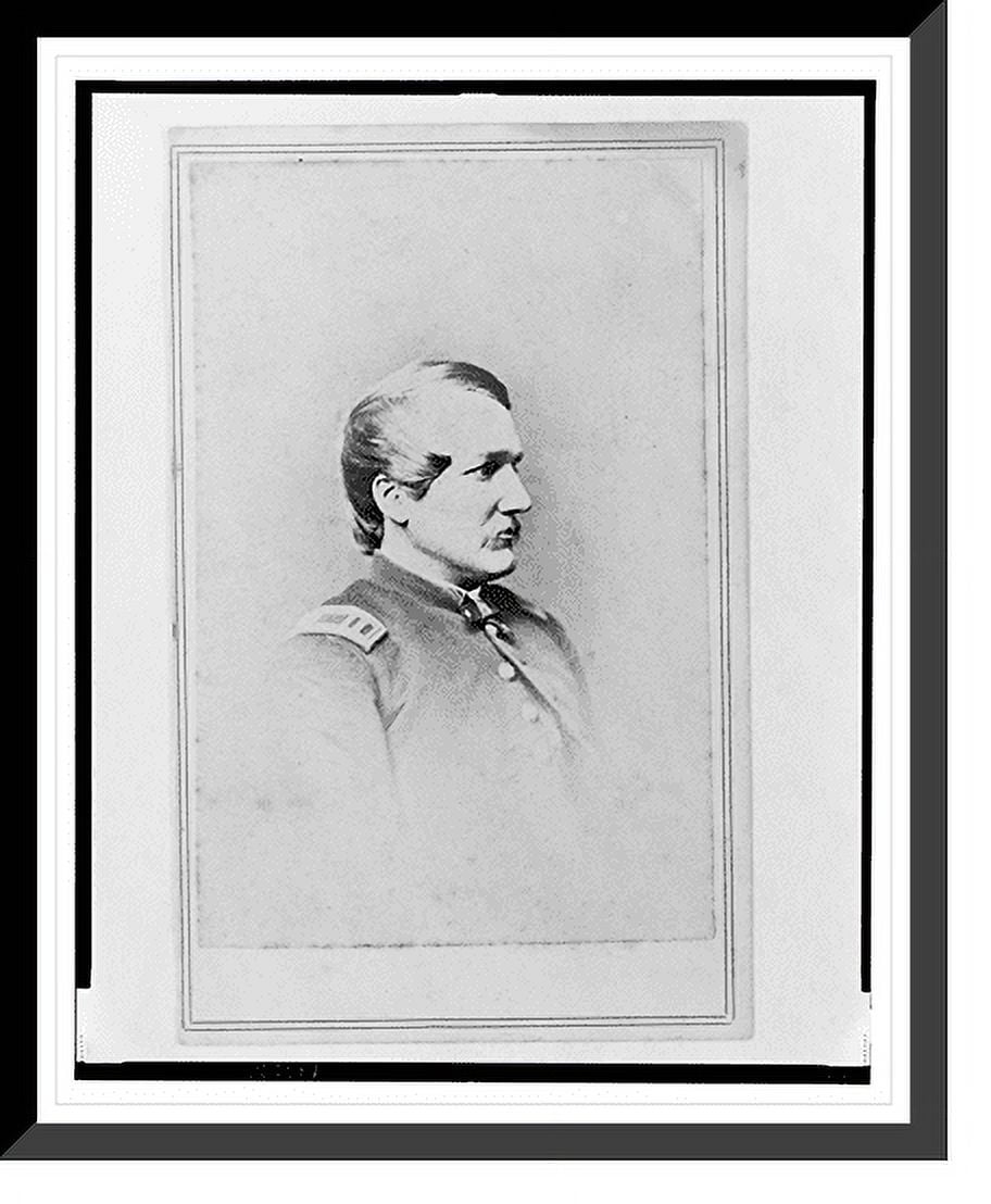 Historic Framed Print, [Unidentified Union officer, head-and-shoulders ...
