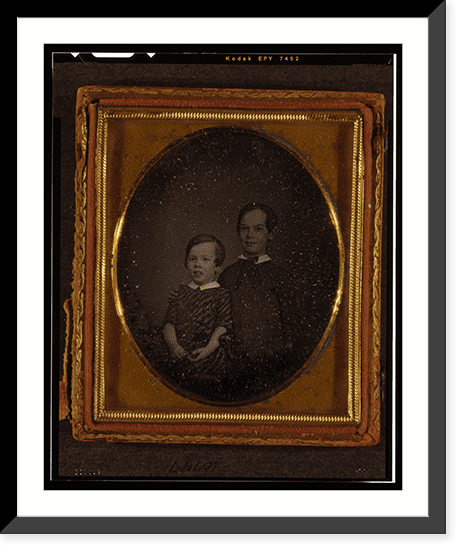 Historic Framed Print, [Unidentified boys, half-length portraits ...