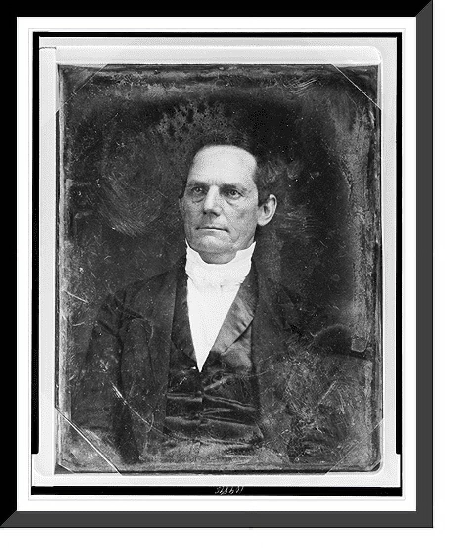 Historic Framed Print, [Unidentified man, head-and-shoulders portrait ...