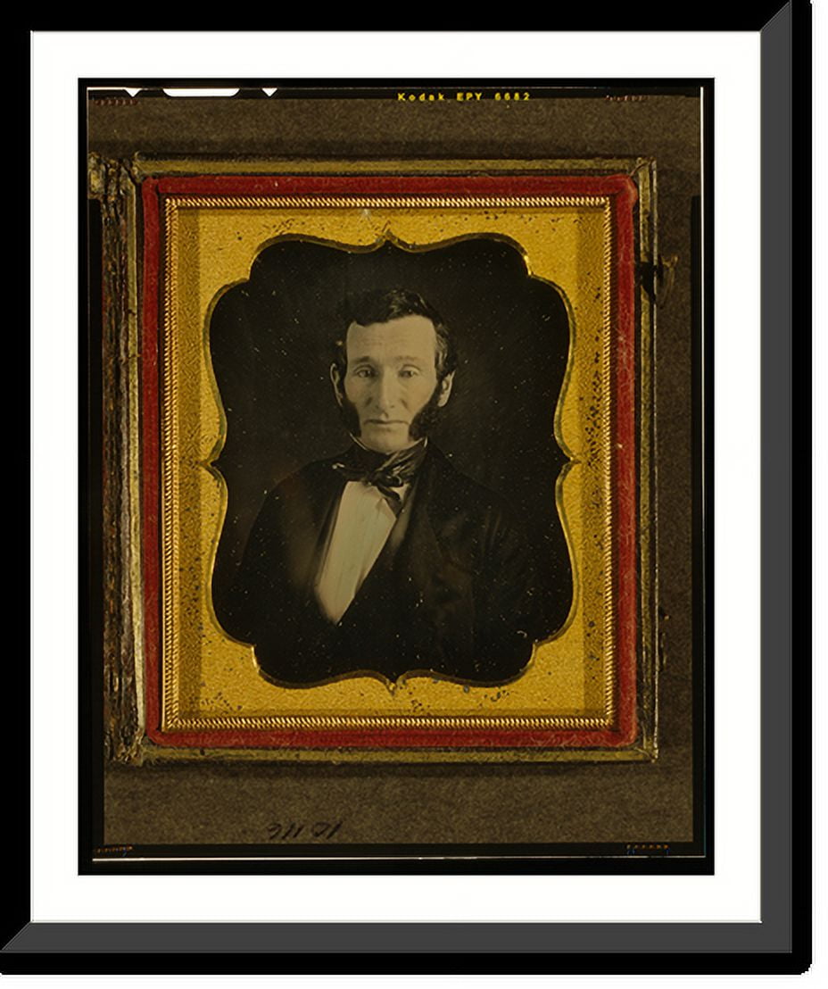 Historic Framed Print, [Unidentified man, possibly John Bannister ...