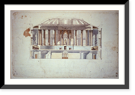Historic Framed Print, [United States Capitol, Washington, D.C. Section ...