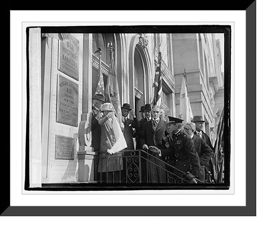 Historic Framed Print, Unveiling tablet, Sons of Am. Rev., 4/19/23, 17 ...