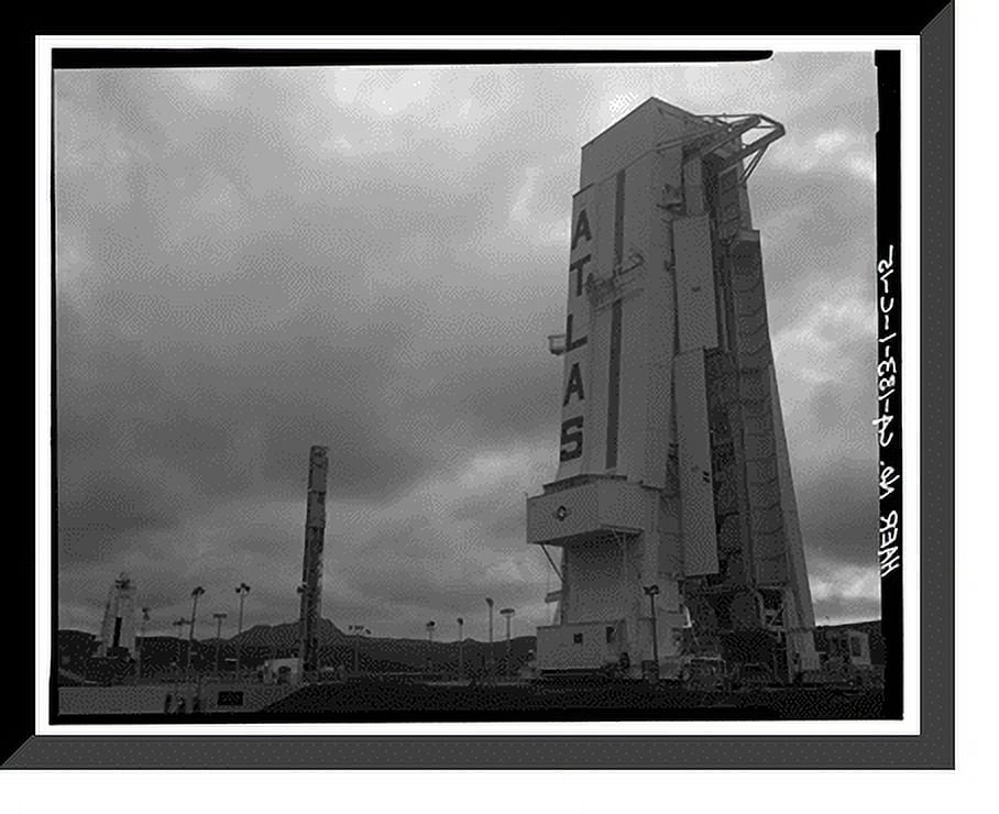 Historic Framed Print, Vandenberg Air Force Base, Space Launch Complex ...