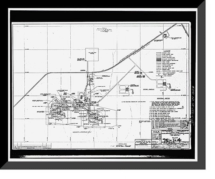Historic Framed Print, Vandenberg Air Force Base, Space Launch Complex ...