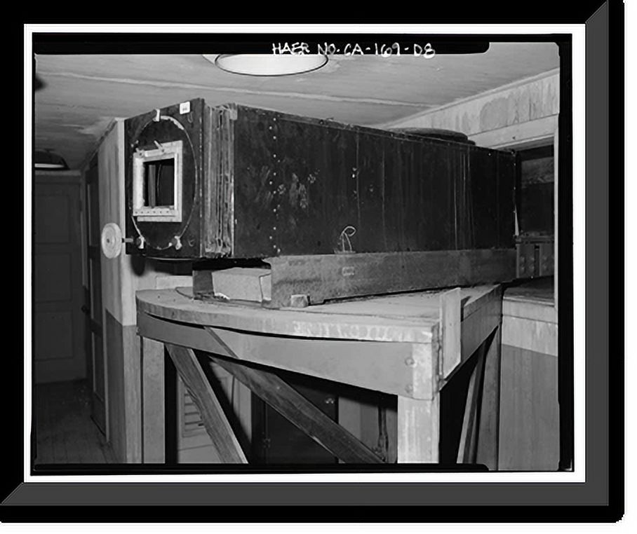 Historic Framed Print, Variable Angle Launcher Complex, Camera Car ...