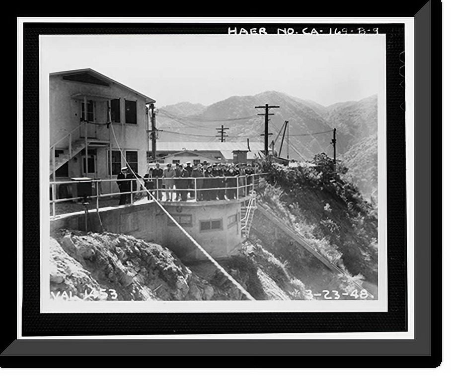 Historic Framed Print, Variable Angle Launcher Complex, Control Station ...