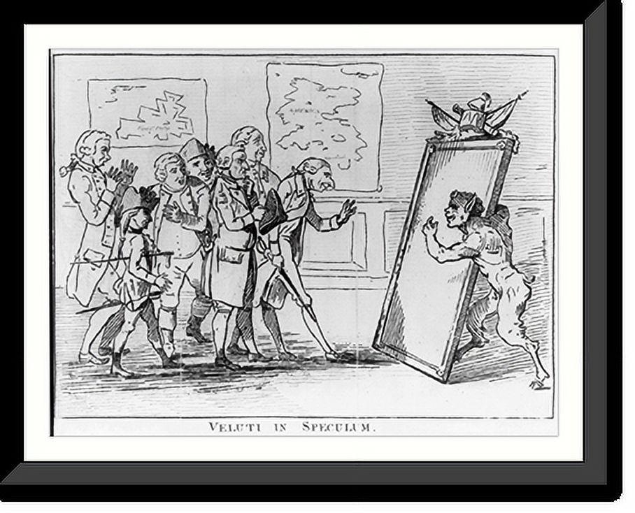 Historic Framed Print, Veluti in speculum, 17-7/8" x 21-7/8" - Walmart.com