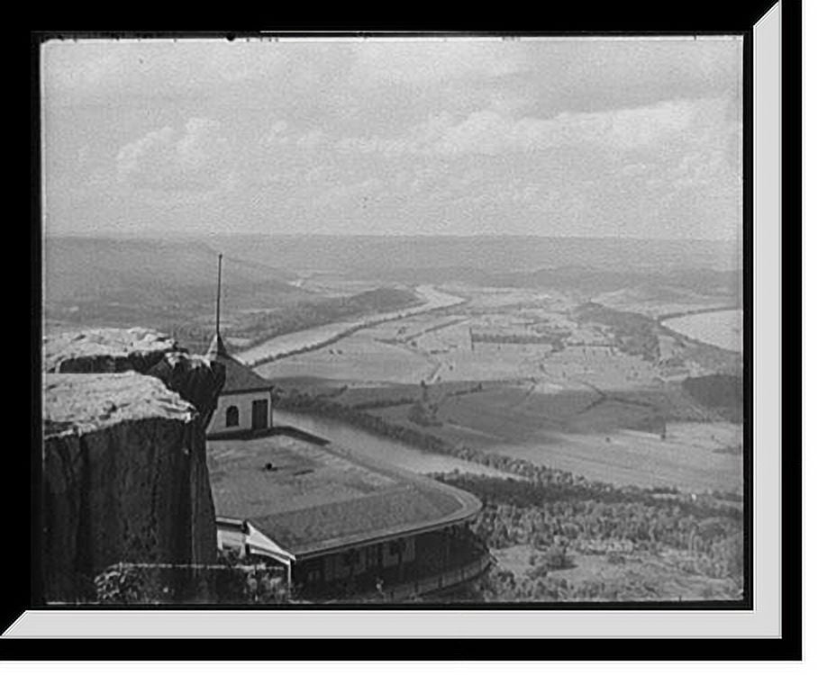Historic Framed Print, View from Point Lookout, Lookout Mountain - 7 ...