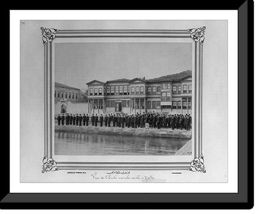 Historic Framed Print, [View of the Merchant Marine Academy].Abdullah ...