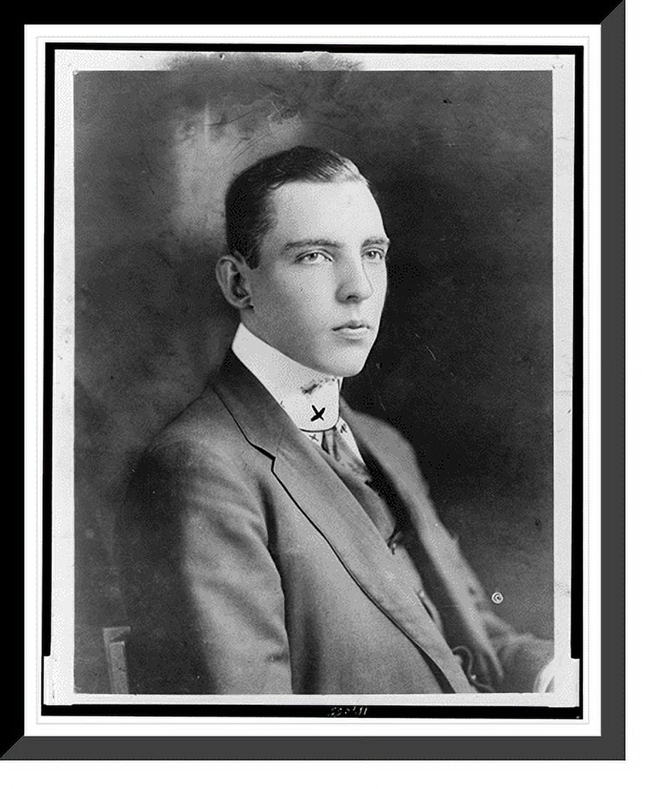 Historic Framed Print, [Vincent Astor, half-length portrait, facing ...