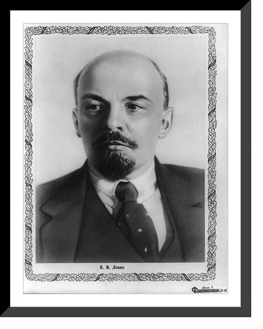 Historic Framed Print, Vladimir Il'ich Lenin, 1870-1924, 17-7/8" x 21-7 ...
