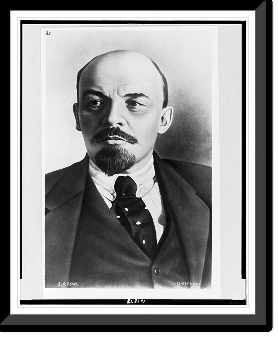 Historic Framed Print, [Vladimir Il'ich Lenin, head-and-shoulders ...