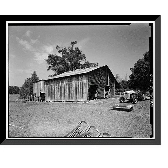 Historic Framed Print, W. Frank Anderson Farm, County Road 239 ...