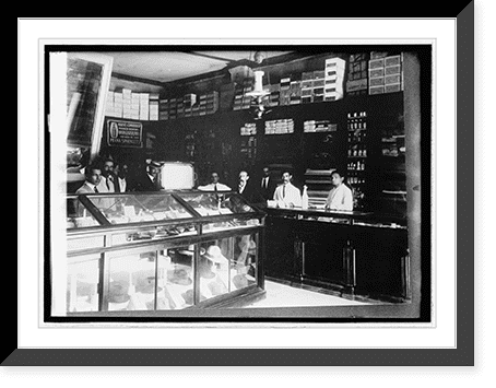 Historic Framed Print, W&R store of a British importer [...], 17-7/8" x ...