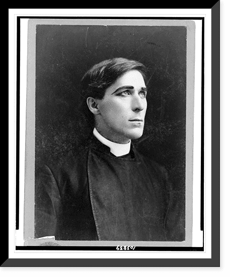 Historic Framed Print, W.S. Hart as John Storm(?) in the Christian.Burr ...