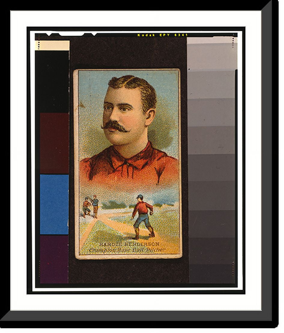 Historic Framed Print, W.S. Kimball Champions (N184) - 2, 17-7/8" x 21-7/8" - Walmart.com