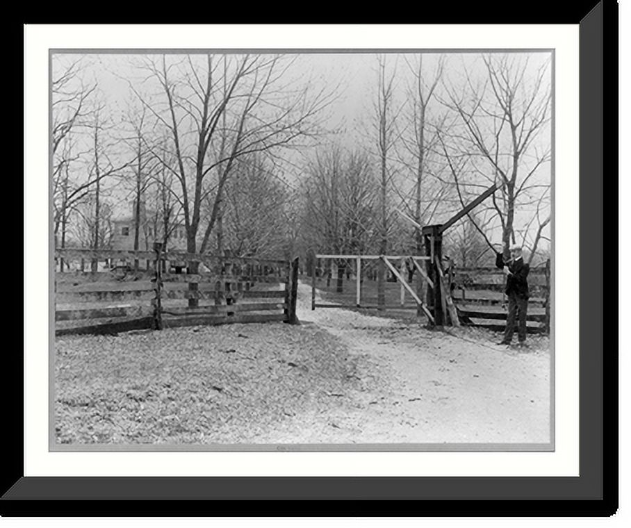 Historic Framed Print, [W. Va. - Charleston vicinity - views of Harewood, the estate of Samuel ...