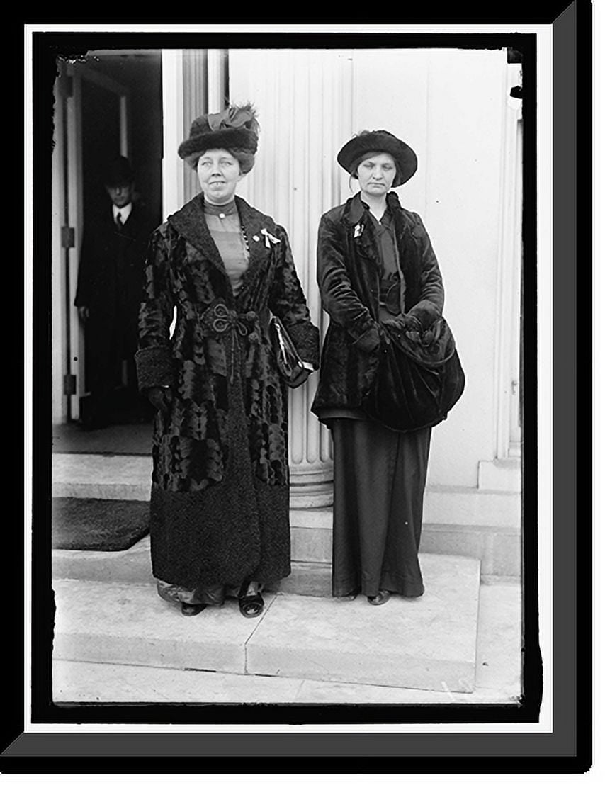 Historic Framed Print, WOMAN SUFFRAGE. ROSE WINSLOW AND MAGGIE HINCHEY ...