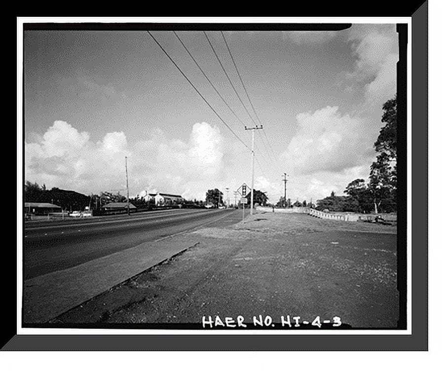 Historic Framed Print, Wailoa Bridge, Spanning Wailoa River at ...