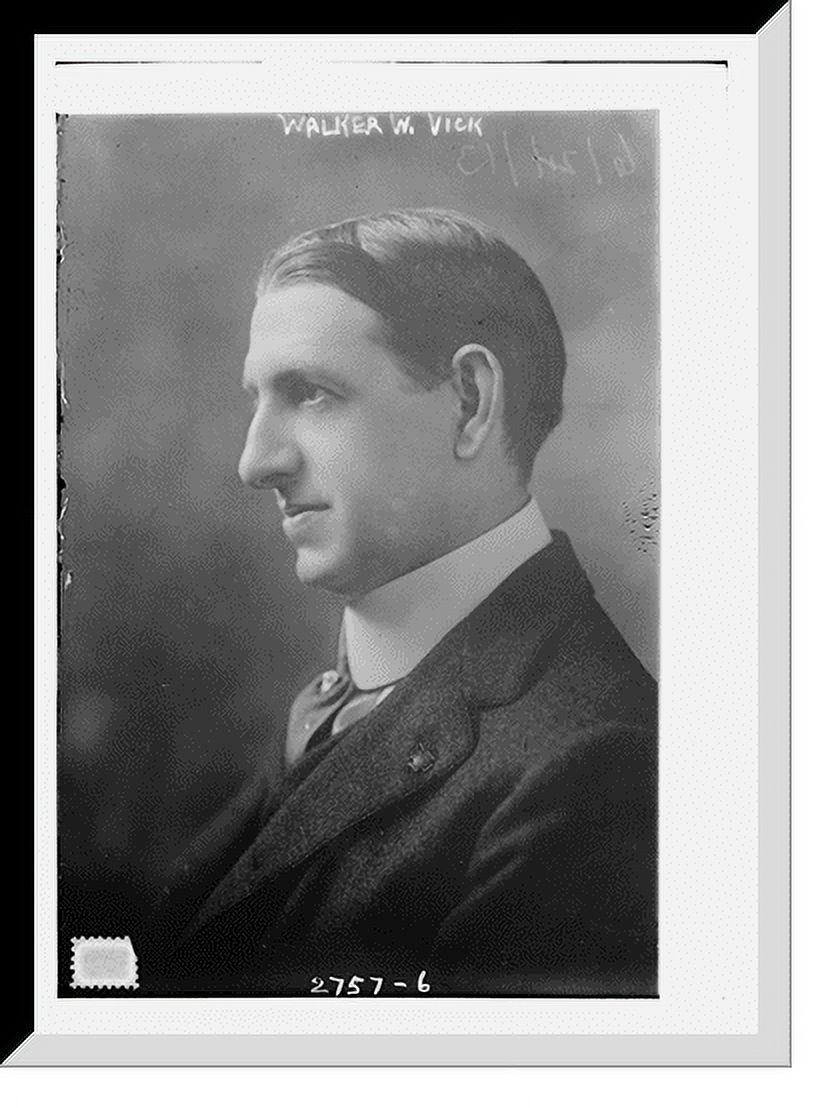 Historic Framed Print, Walker W. Vick, 17-7/8" x 21-7/8" - Walmart.com