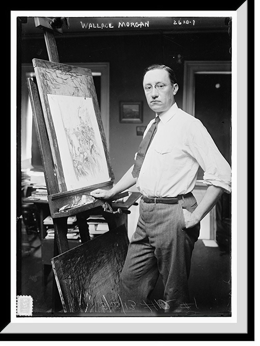 Historic Framed Print, Wallace Morgan, 17-7/8" x 21-7/8" - Walmart.com