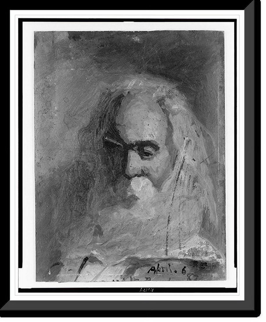 Historic Framed Print, [Walt Whitman, head-and-shoulders portrait ...