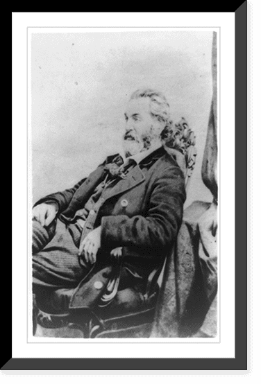 Historic Framed Print, [Walt Whitman, three-quarter length portrait ...
