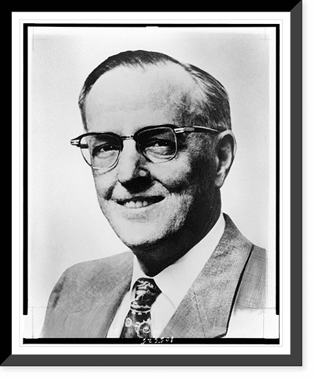 Historic Framed Print, [Walter H. Judd, head-and-shoulders portrait ...