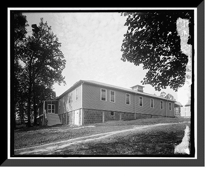 Historic Framed Print, Walter Reed Officers Quarters, 17-7/8" x 21-7/8 ...