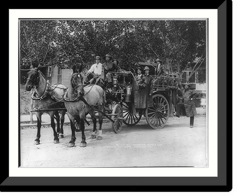 Historic Framed Print, [Wash. - Wenatchee - Wenatchee Fire Dept ...