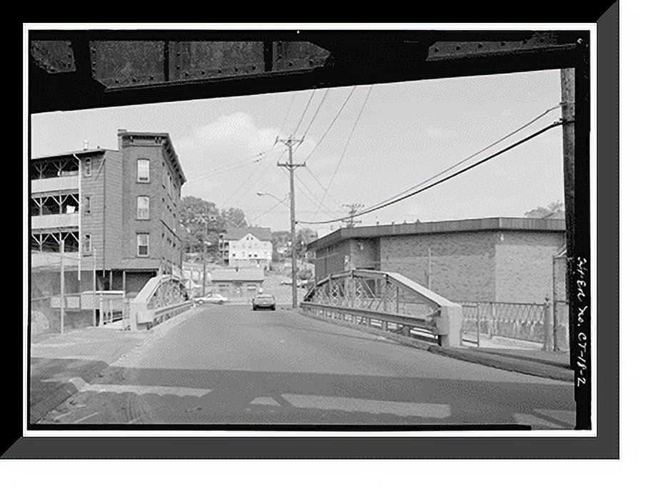 Historic Framed Print, Washington Avenue Lenticular Truss Bridge ...