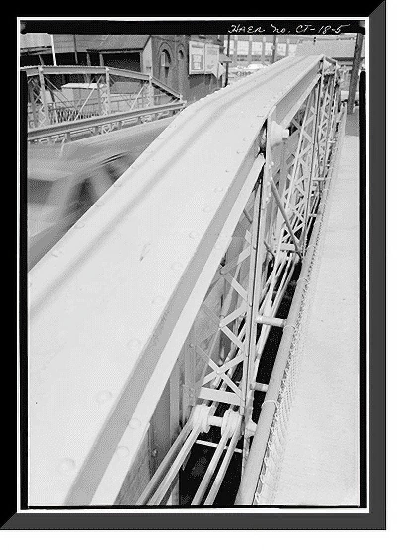 Historic Framed Print, Washington Avenue Lenticular Truss Bridge ...
